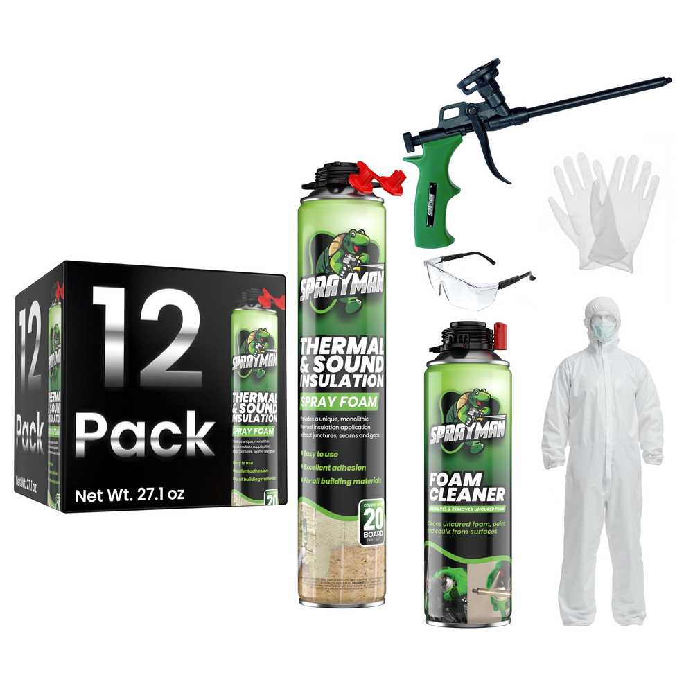 Advanced Spray Foam Insulation for DIY and Professional Applications