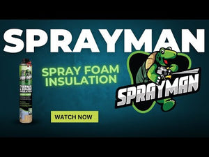SPRAYMAN Spraycoat Thermal & Sound Spray Foam Insulation | Closed Cell ...