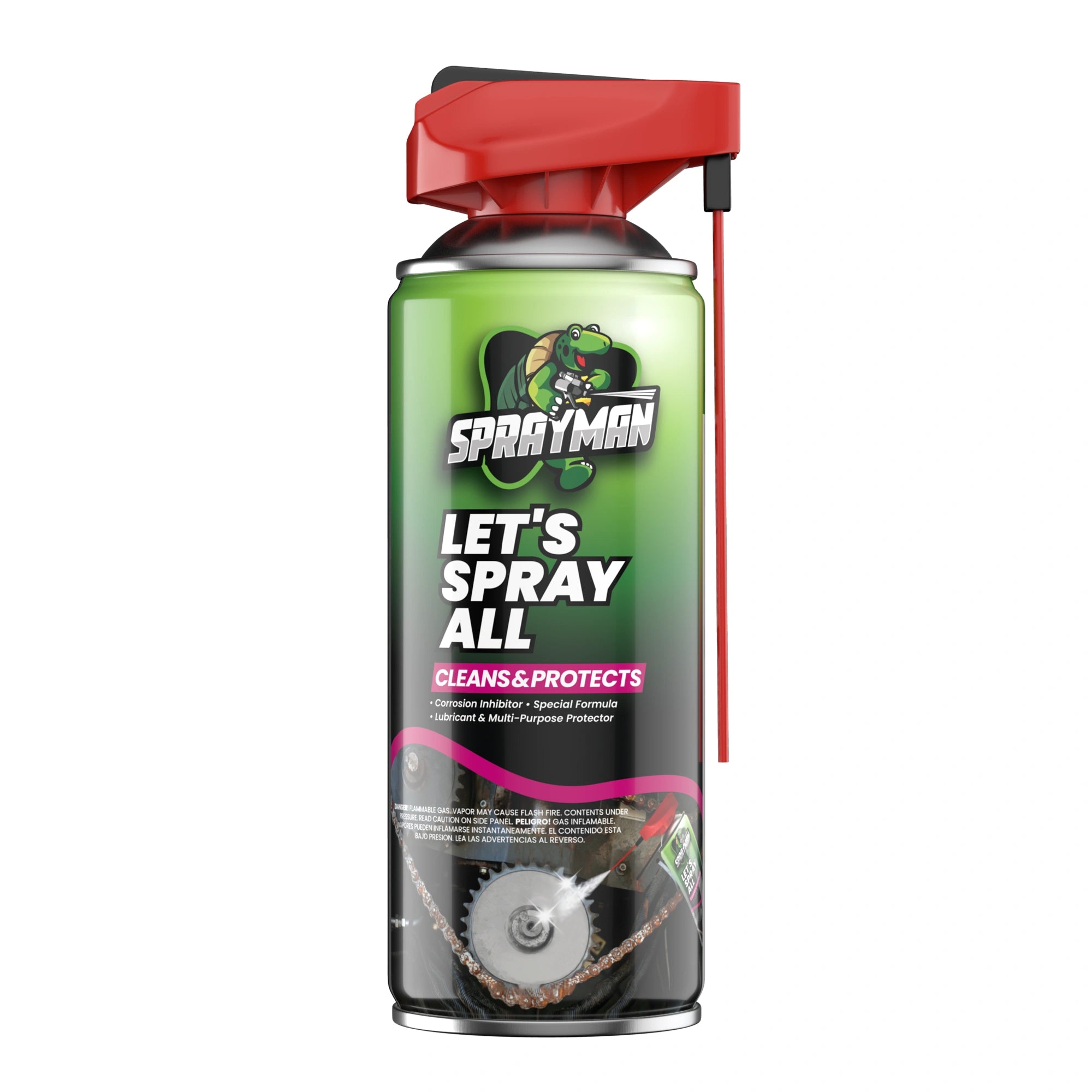 Let's Spray All - Multipurpose Rust Remover & Lubricant